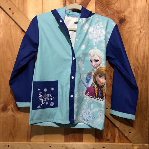 Disney | Jackets & Coats | Disneys Frozen Rain Coat | Poshmark